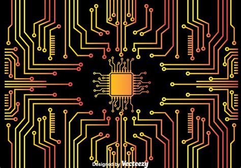 Microchip Background 119490 Vector Art At Vecteezy