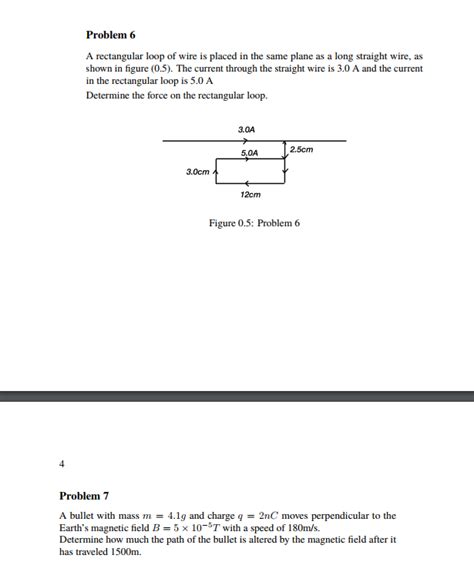 Solved Problem A Rectangular Loop Of Wire Is Placed In The Chegg