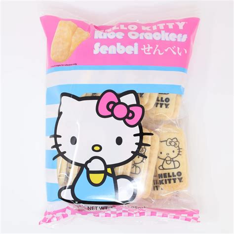Hello Kitty Senbei Rice Crackers 112g Authentic Japanese Snack Buy Now With Express