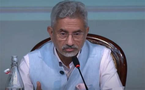 Indian Fm Jaishankar Rules Out Bilateral Talks At Sco Summit In