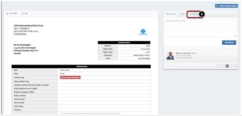Managing Reports From The Live Dashboard Tracktik Help Center
