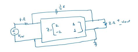 Solved In This Circuit There Is A Two Port Circuit And The Chegg Com