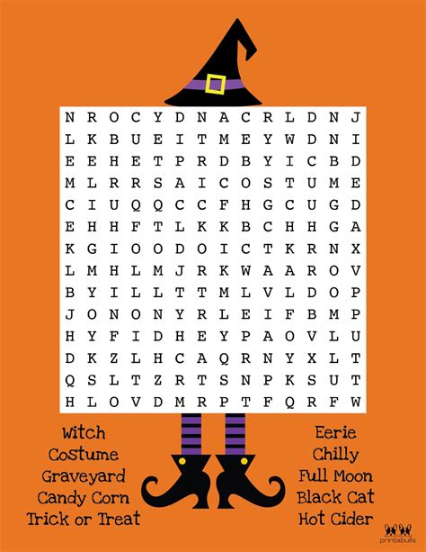 Halloween Word Search Hard Printable Word Search Maker