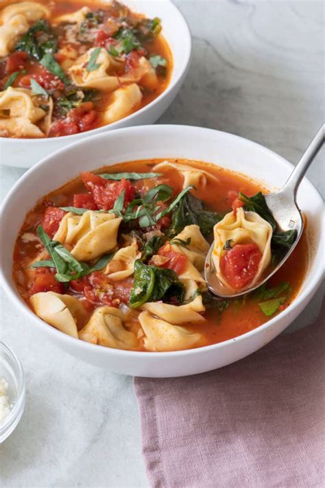 Spinach Tortellini Soup Recipe