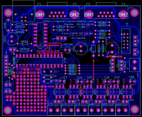 no es tan complicado como parece pcb de alarma gsm con pic 16f876 a 20 mhz