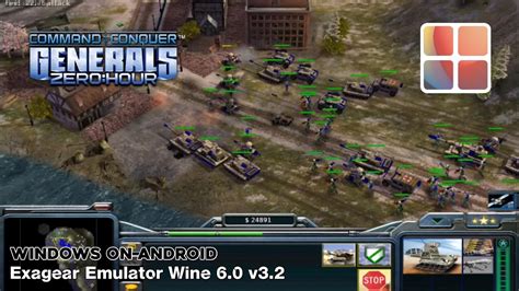 Command And Conquer Generals Zero Hour Windows Android Gameplay