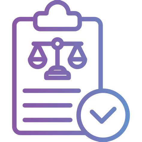 Regulation Generic Gradient Outline Icon