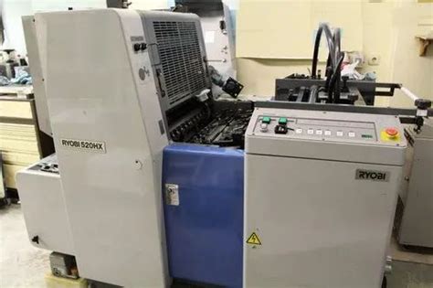 Single Colour RYOBI 520 HX Offset Printing Machines For Paper Print Card Print Sheet Fed At