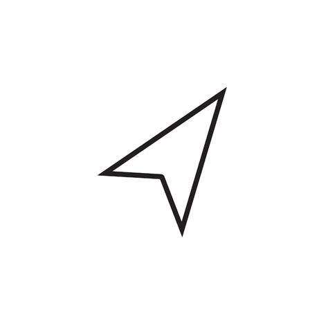 Premium Vector Navigation Icon In Trendy Flat Style Isolated On Grey Background