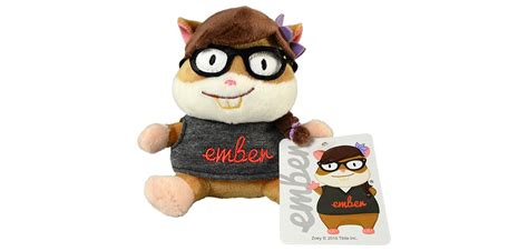 Zoey Hamster Plush By Ember And Tilde For Emberconf Happy Worker Toys And Collectibles