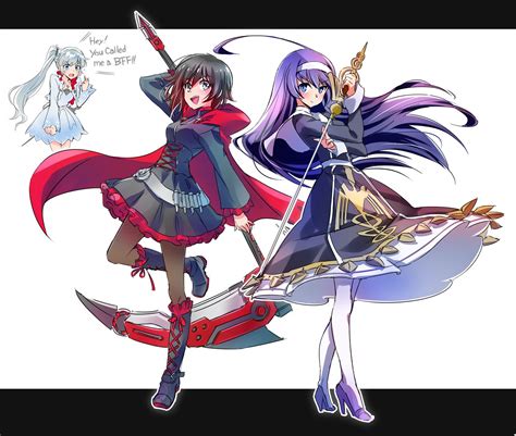 Ruby Found Her New Rapier Waifu By Mojojoj R Blazbluextagbattle