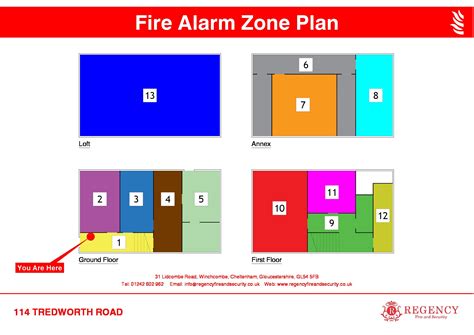 A Fire Alarm Zone Plan Will Make Your Business A Safer Place Regency Fire And Security