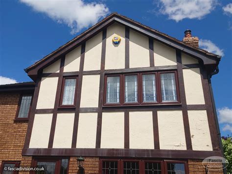 Replace Mock Tudor And All Fascia Soffits And Guttering Telford