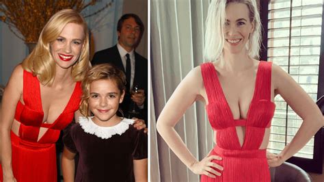 January Jones And Kiernan Shipka Recreated Their 2011 Golden Globes