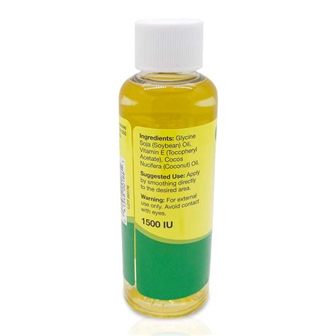 Spa Naturals Vitamin E Beauty Oil 4 Oz Nourishing Skincare Solution