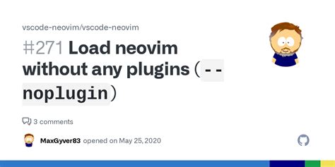 load neovim without any plugins ` noplugin` · issue 271 · vscode