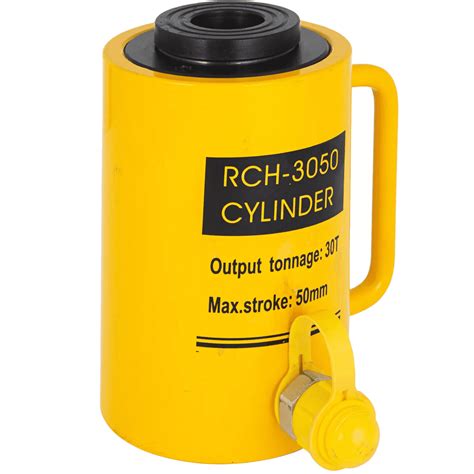 Vevor 30t Hydraulic Cylinder Jack Hollow Single Acting Hydraulic Ram