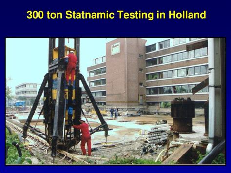 Ppt Statnamic Load Testing Development Interpretation Of Results