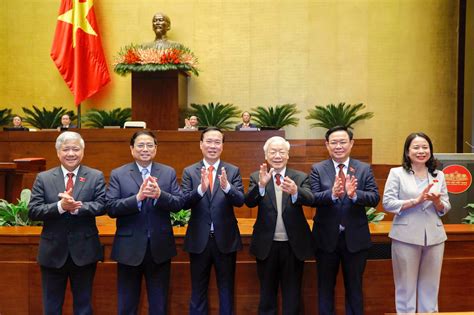ác đồng Chí Lãnh đạo Đảng Nhà Nước Chúc Mừng Chủ Tịch Nước Võ Văn Thưởng