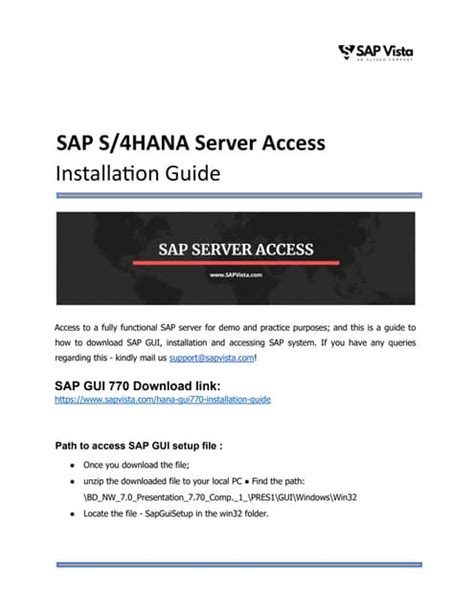 Sap Gui Installation Guide For Windows Step By Step Setup For Sap