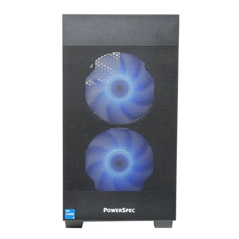 Powerspec G235 Gaming Pc Intel Core I5 12th Gen 12400f 2 5ghz Processor Nvidia Geforce Rtx 4060