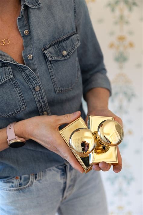 We Found The Prettiest Unlaquered Brass Door Knobs — The Grit And Polish