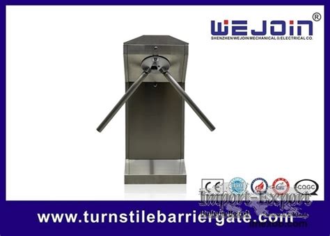Rs232 Security Turnstile Gate With Face Recognition Card System Qr Barcode