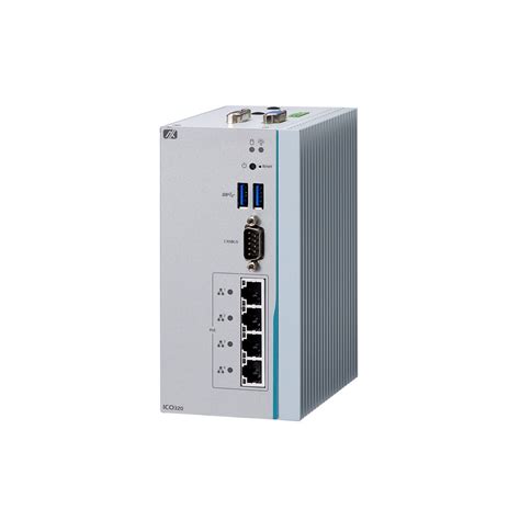Axiomtek Intel Celeron N3350 Compact DIN Rail Fanless Embedded System Impulse Embedded