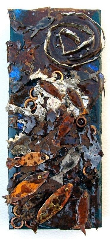 Assembled Artwords Using Recuperated And Found Objects Recyclart Found Object Found Object