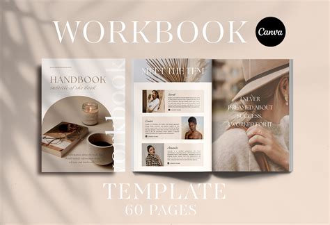 Editable Ebook Template Printable Workbook Template Course Etsy Canada