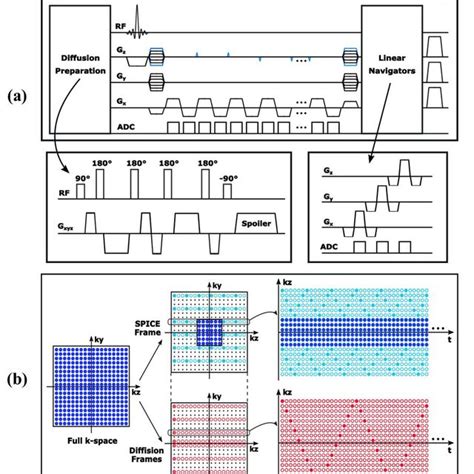 a pulse sequence diagram of the proposed method the basic spice