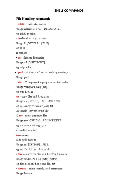 Shell Commands Bkeerthi Samhitha Pdf Zip File Format Computer File