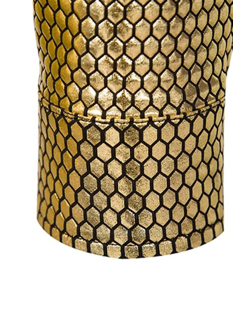 남성용 골드 프린트 긴팔 셔츠 Temu Republic Of Korea