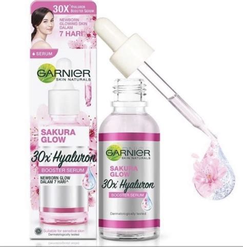 Garnier Sakura White Hyaluron Booster Serum 30ml Lazada
