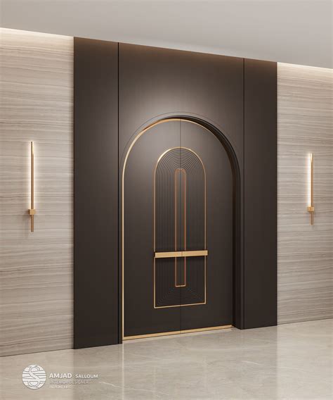 DOOR DESIGN On Behance Modern Entrance Door Main Entrance Door Design