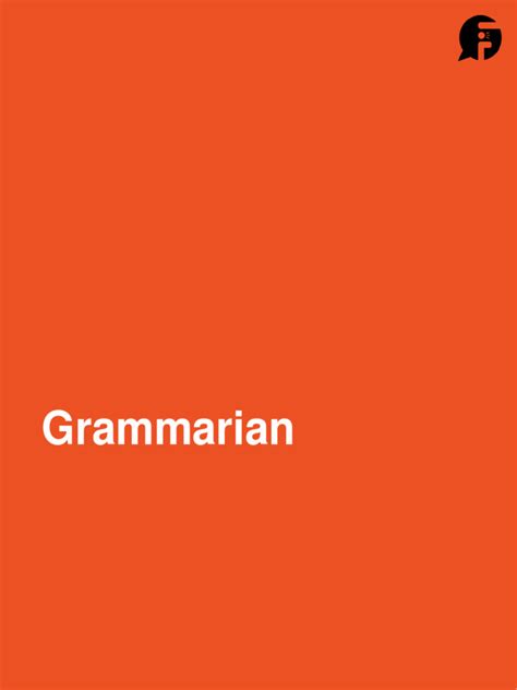Frantically Speaking Grammarian Script Pdf