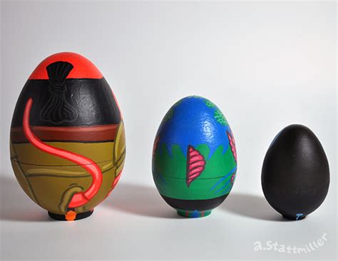 Hellboy Nesting Eggs