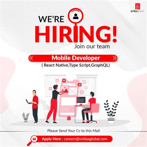 Hanni Thein On Linkedin Our Team Is Hiring “mobile Application Developer” Who Can Perform A