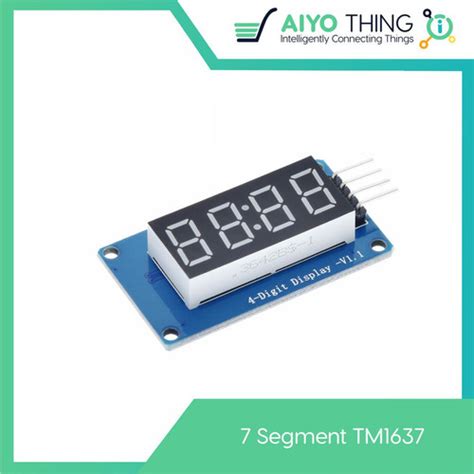 Jual Tm1637 Modul 7 Segment Led Display 3642bh Arduino Malang Kota Malang Aiyothings Tokopedia