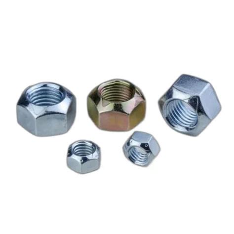 Silver Prevailing Torque Hex Nut At Best Price In Ludhiana United Nut