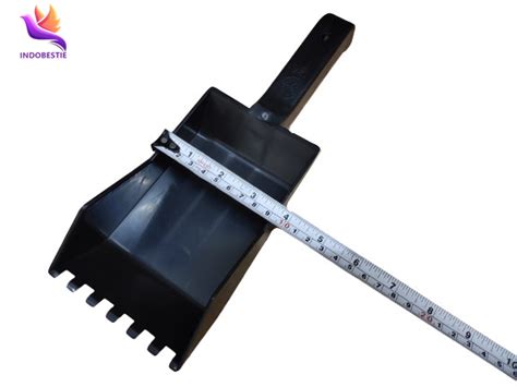 IB Trowel Sendok Semen Bata Ringan Hebel PVC Hitam 10cm 8cm 4 3