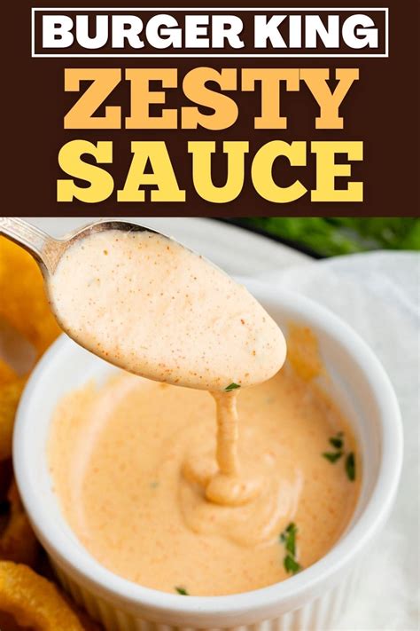 Burger King Zesty Sauce Copycat Recipe Insanely Good
