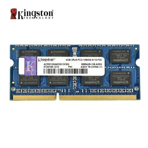 Kingston Ram Memory Ddr3 2G 4GB 8GB 1333MHZ PC3 10600S 1600MHZ 12800S