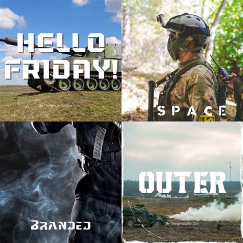 10 Military Font Bundle Canva Fonts Circuit Fonts Procreate Fonts