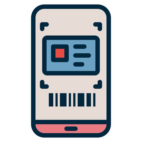 Qr Code Scan Generic Outline Color Icon