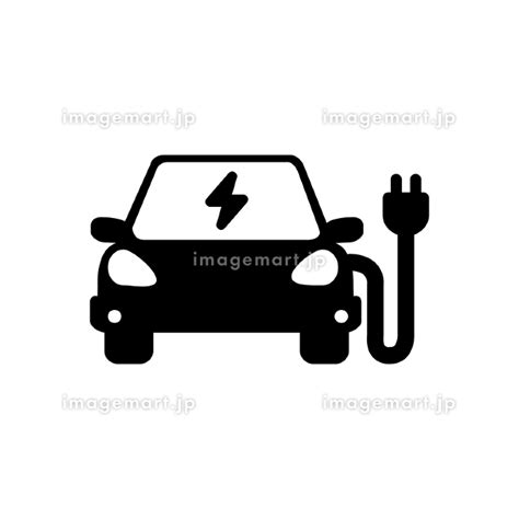 電気自動車 アイコンのイラスト素材 140962631 イメージマート