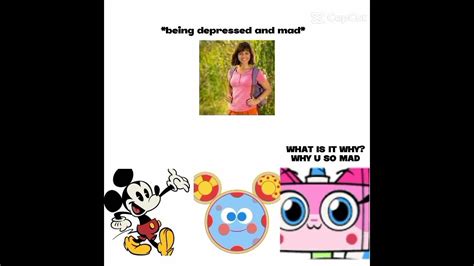 Mickey Toodles Dora Unkitty He Be Friends Youtube