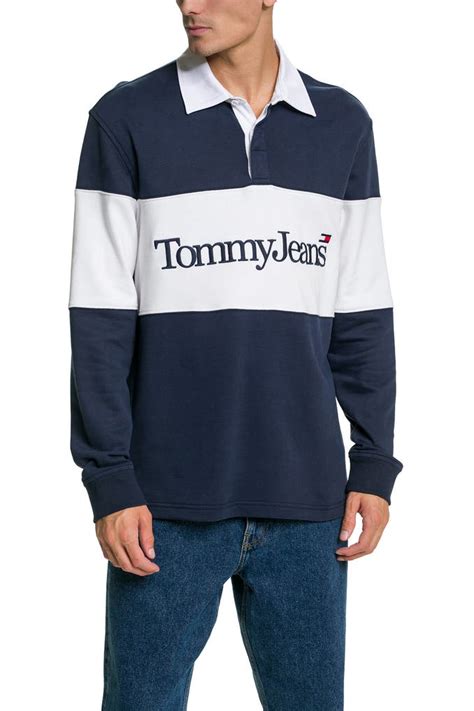 TOMMY HILFIGER Langarm-Polo zweifarbig » günstig online kaufen | Outletcity