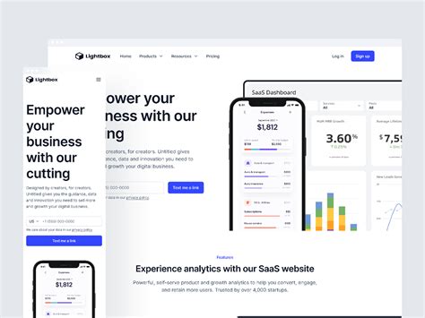 Case Study Designing A SaaS Website Behance