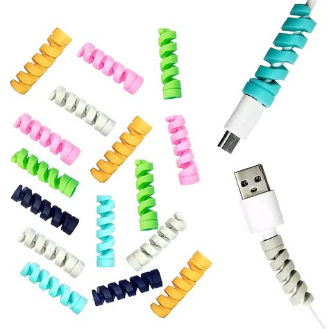 Silicone Charging Cable Protector 24 Pcs